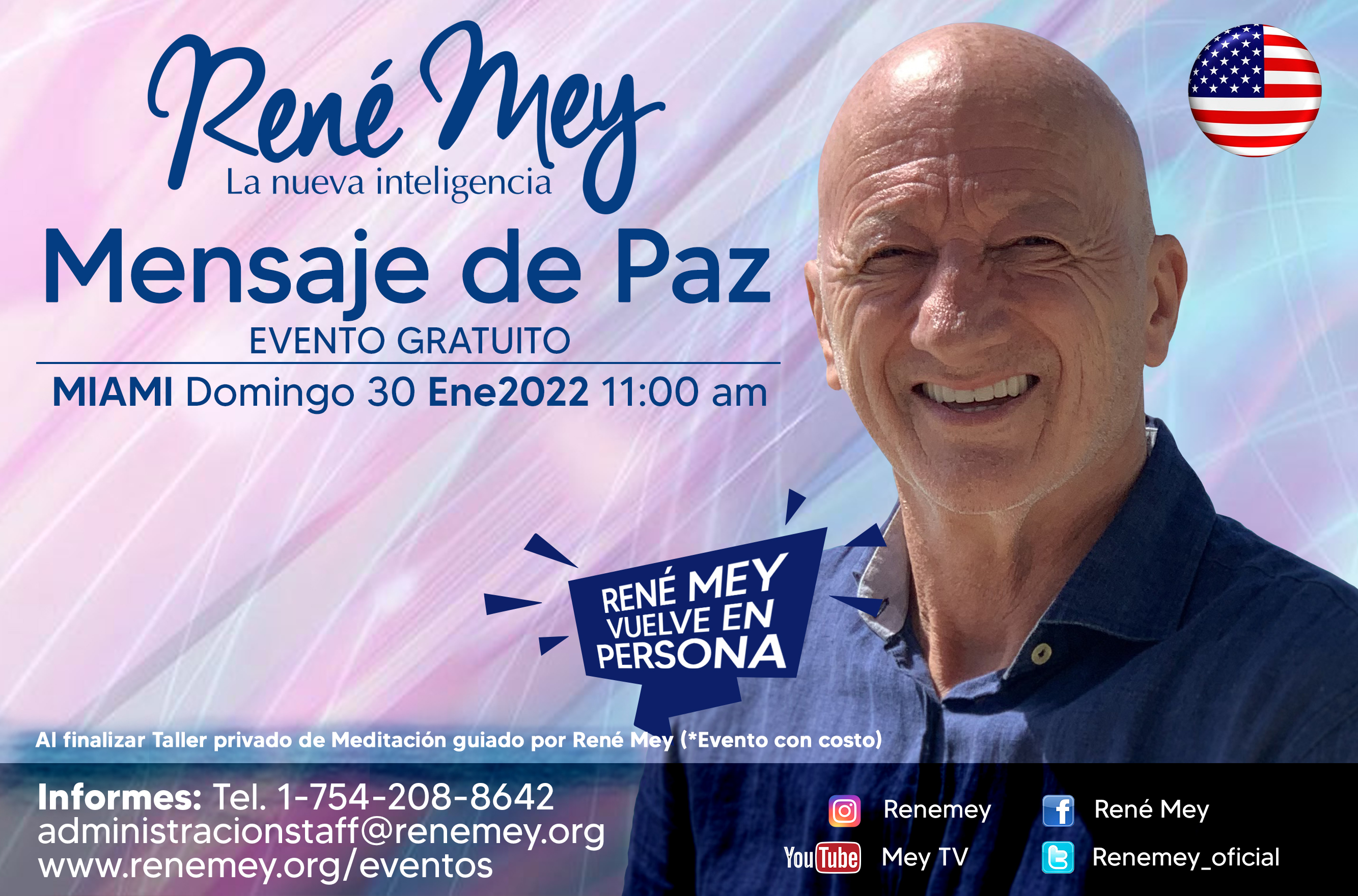 Eventos | Fundación Internacional René Mey
